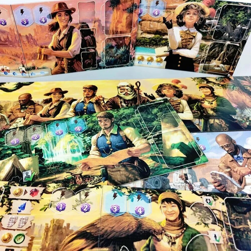 Настольная Карточная Игра Настольная Lost Ruins of Arnak Игра (Карточная) Новая Версия Игры