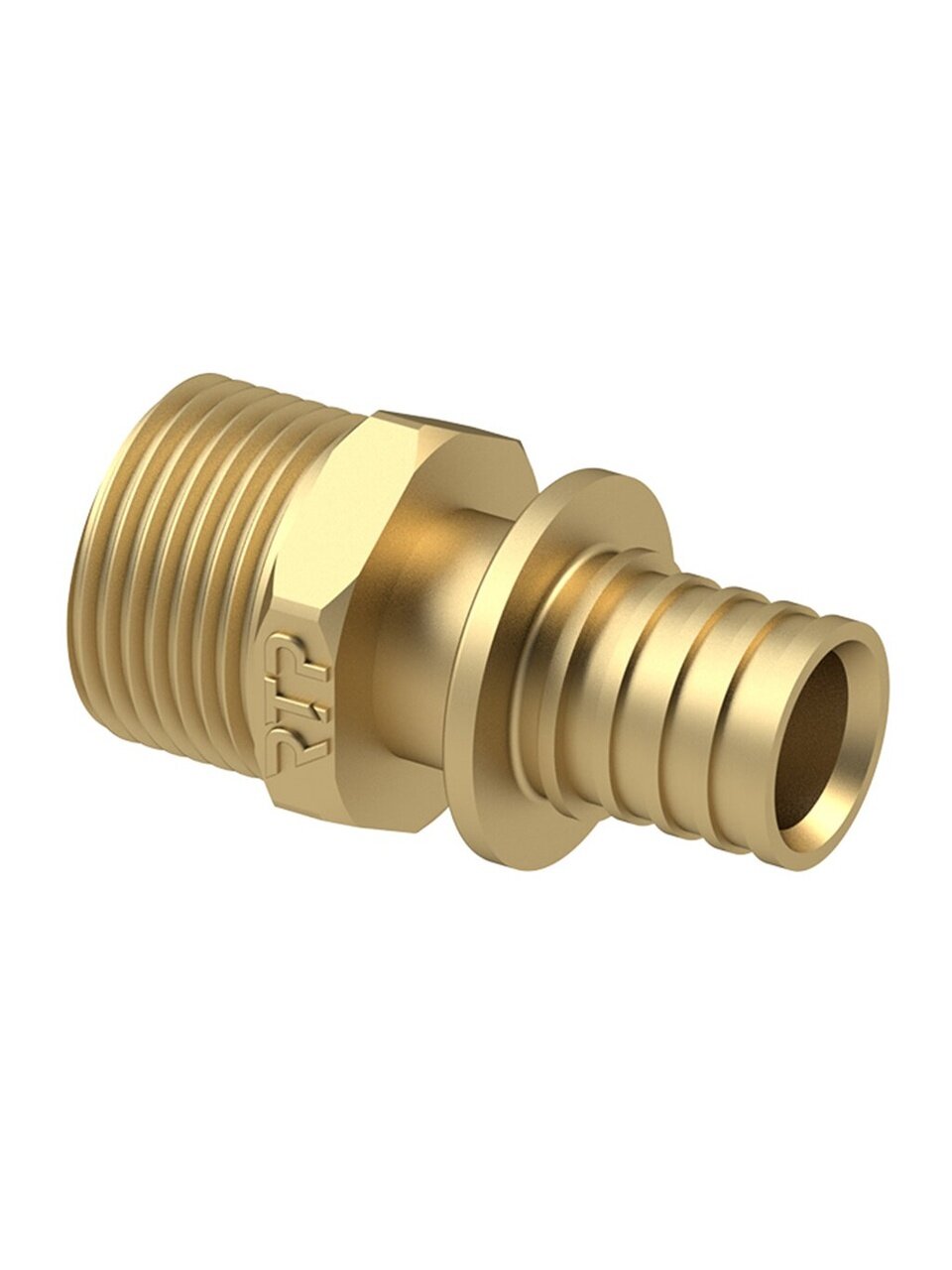 Муфта латунная РосТурПласт 20 мм x 3/4 дюйма наружная резьба фитинг для труб