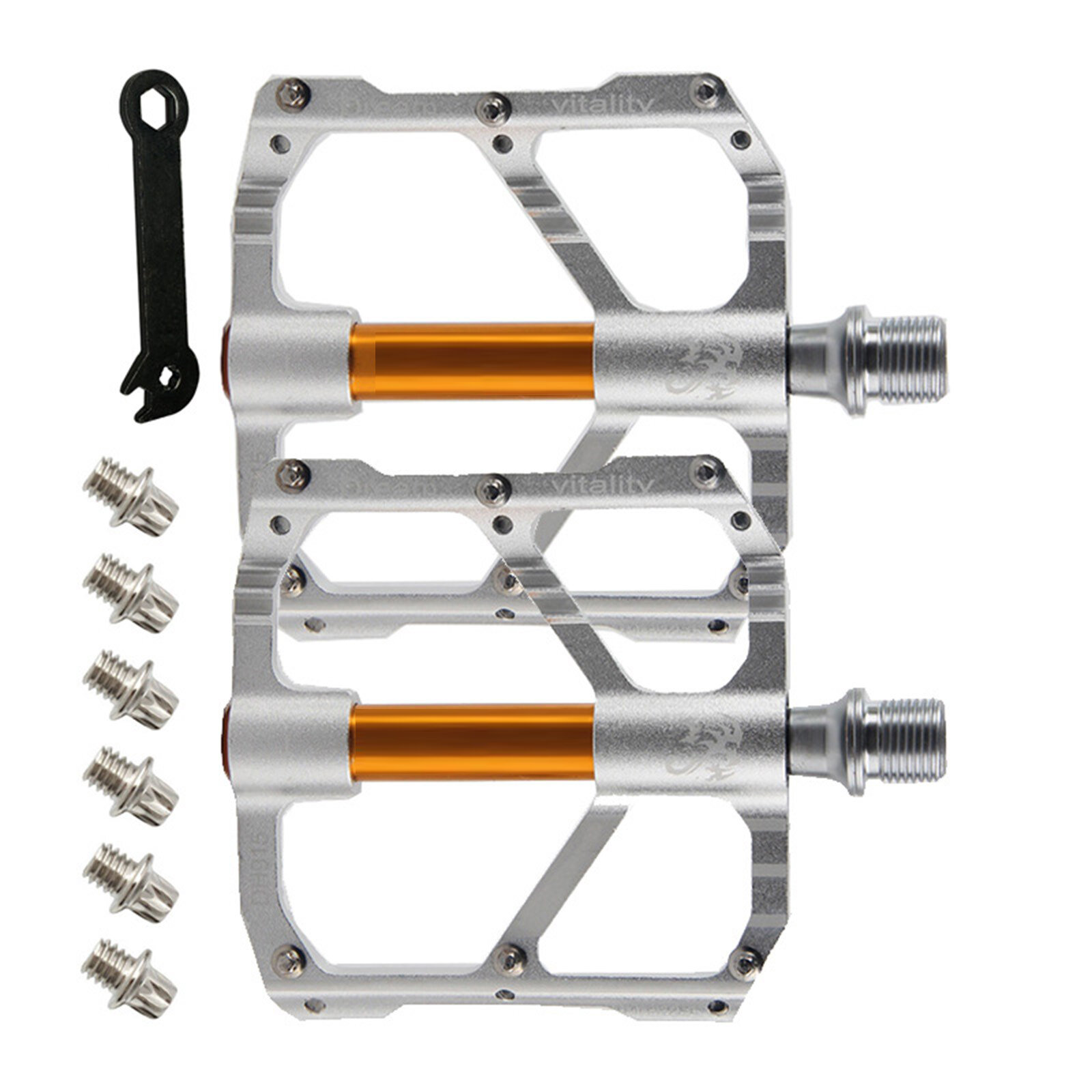 Легкие веса велосипедов платформы плоские педали 3 подшипника терпимость