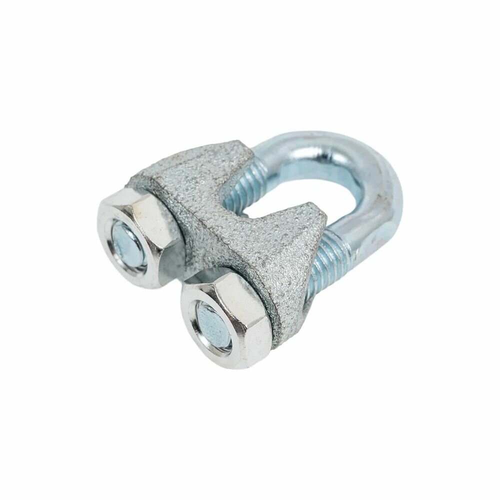 Зажим жесть DIN 741, для троса 10 мм, 2 шт, европодвес УТ-00002268