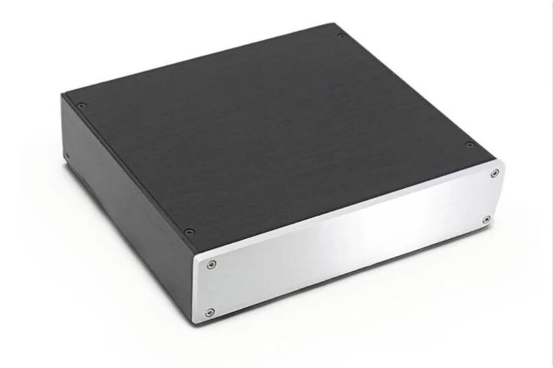 Корпус усилителя LPFEIION A2104, Silver panel