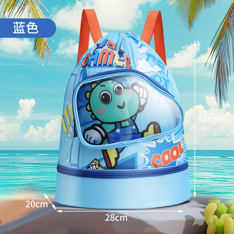 Детская плавательная сумка на плечо большой емкости сухая и влажная разлука воды одежда сумка для хранения летняя