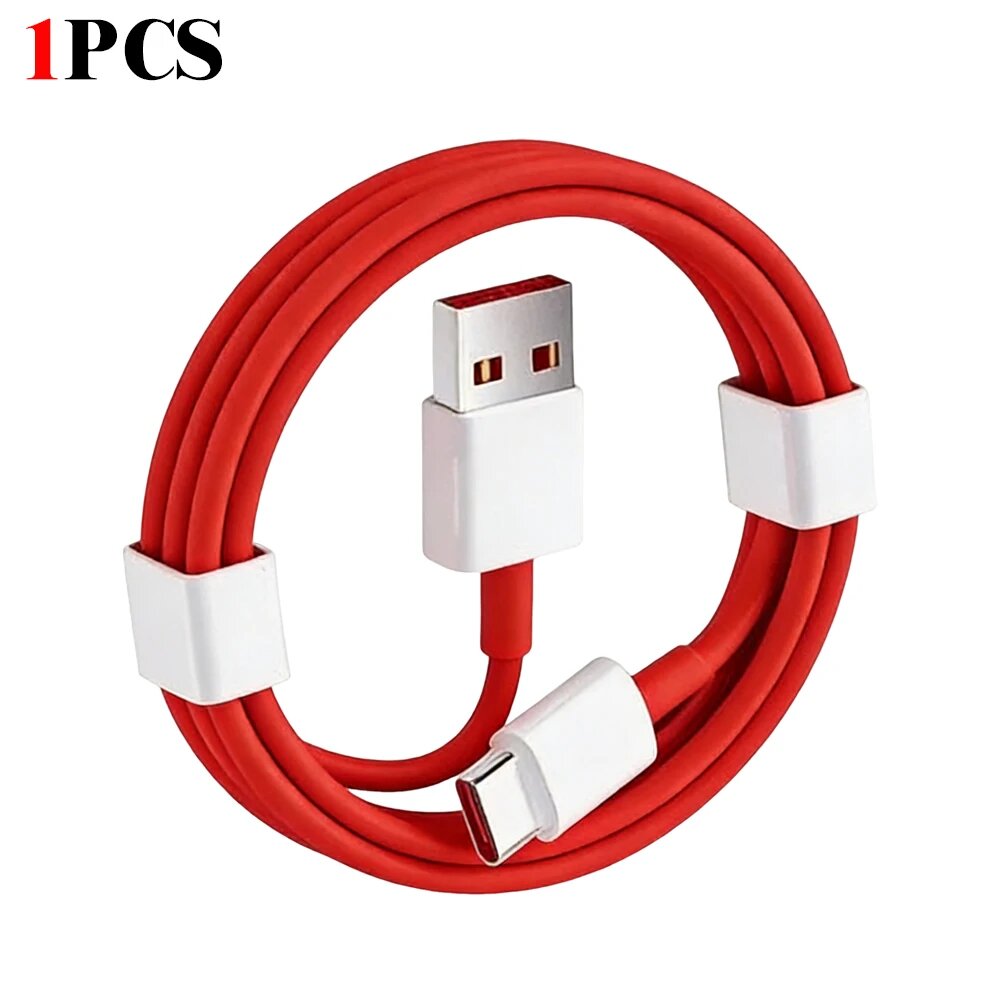 USB-C кабель 2M, красный, 1PCS