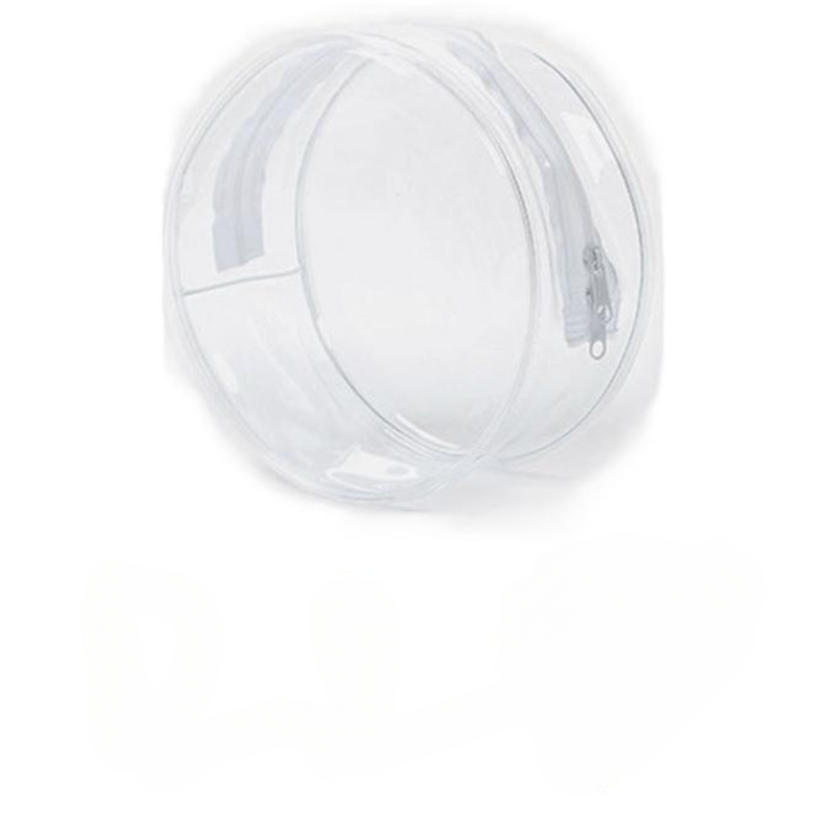 Прозрачный сумка для плюшевых кук PVC для прогулок с большой вместимостью, сумка для демонстрации моделей кук, держатель для хранения кабелей дома, круглая сумка для детской коляски 12/14/16CM, материал PVC, вес пустой сумки 46г, вес с застежкой+шариком