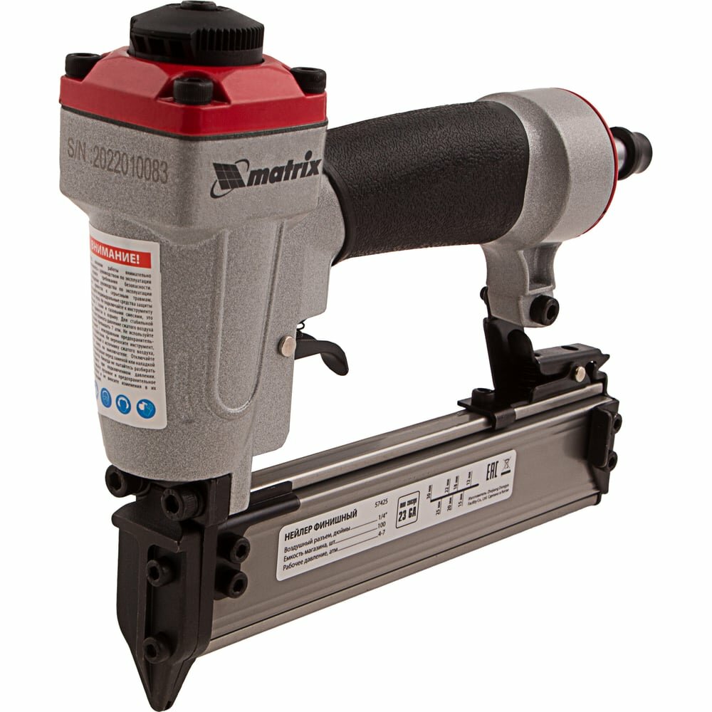 Финишный шпилькозабивной пневматический нейлер MATRIX 57425