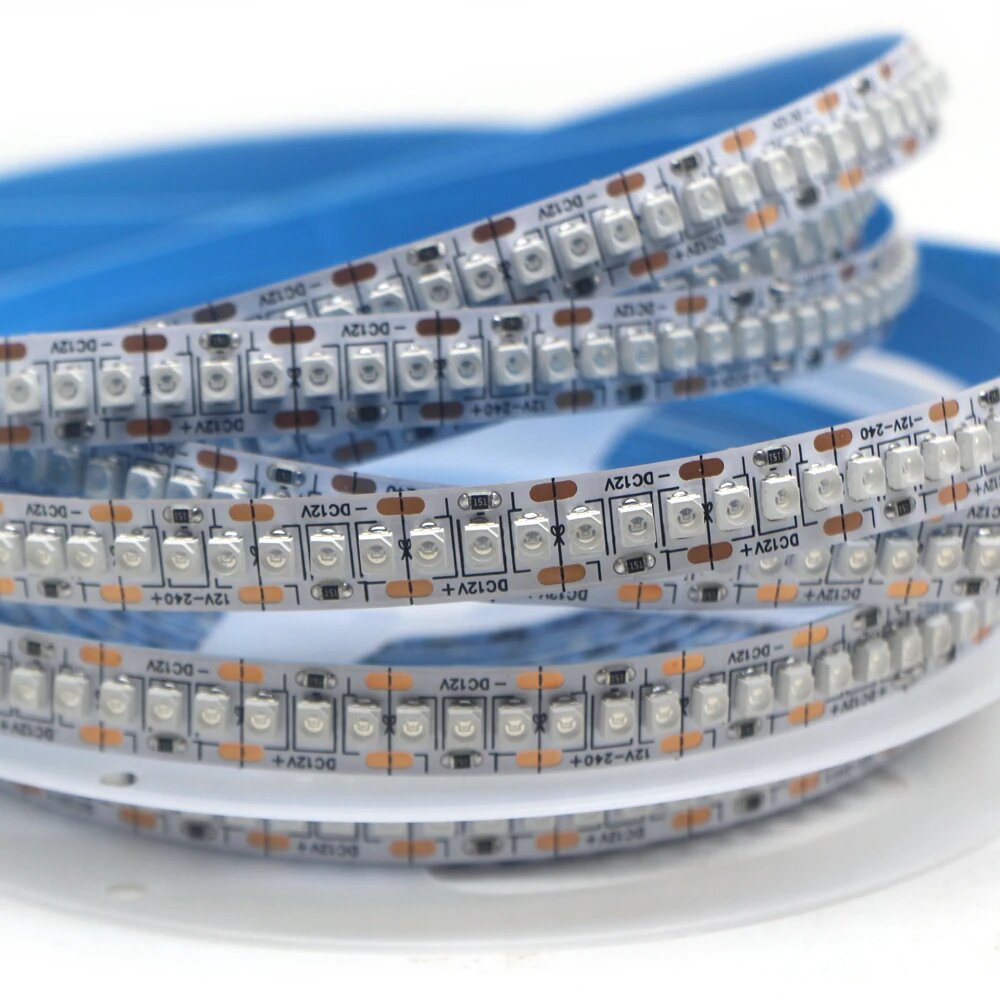 УФ светодиодная лента Viktorovna 395-405 нм 5м