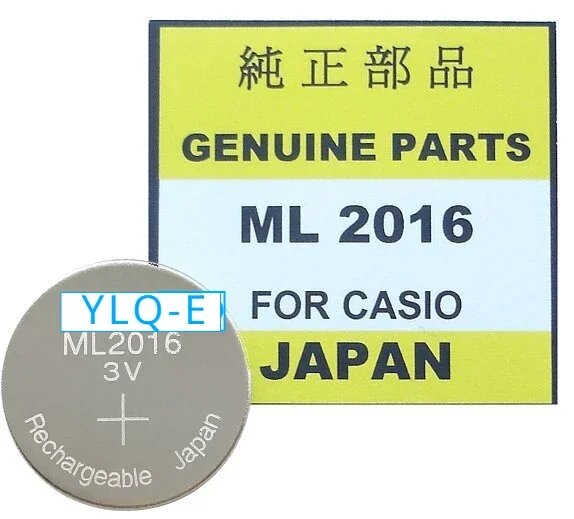 Аккумулятор для часов CASIO G-Shock CTL1616F CTL1616 CTL920 MT920 CTL621F ML2016 CTL920F ML2032 ML2016