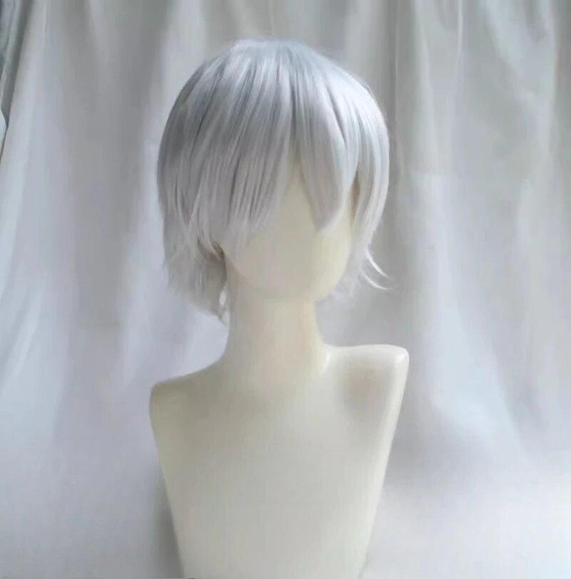 Косплей костюм Доктор Стоун Сайонзи Серый, L, Only wig, Woman Size