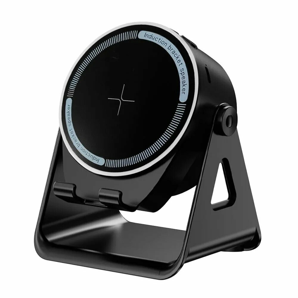 Индукционный динамик 3 в 1 с держателем, беспроводной RGB Light BT5.3