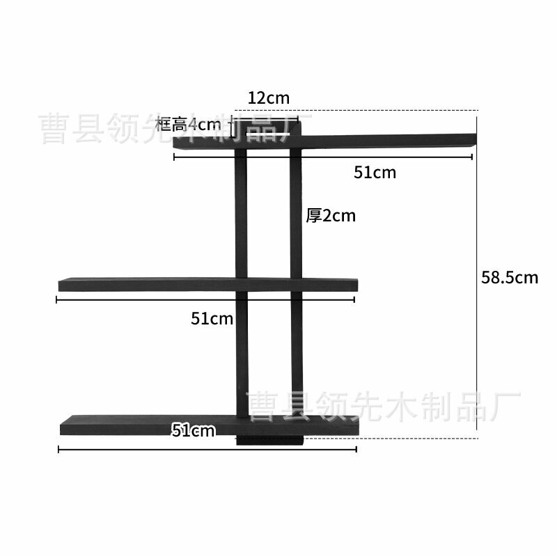 Настенная полка из дерева, 3-х частей, плавающие полки, полка для ванной, полка для гостиной, стеллаж для хранения книг