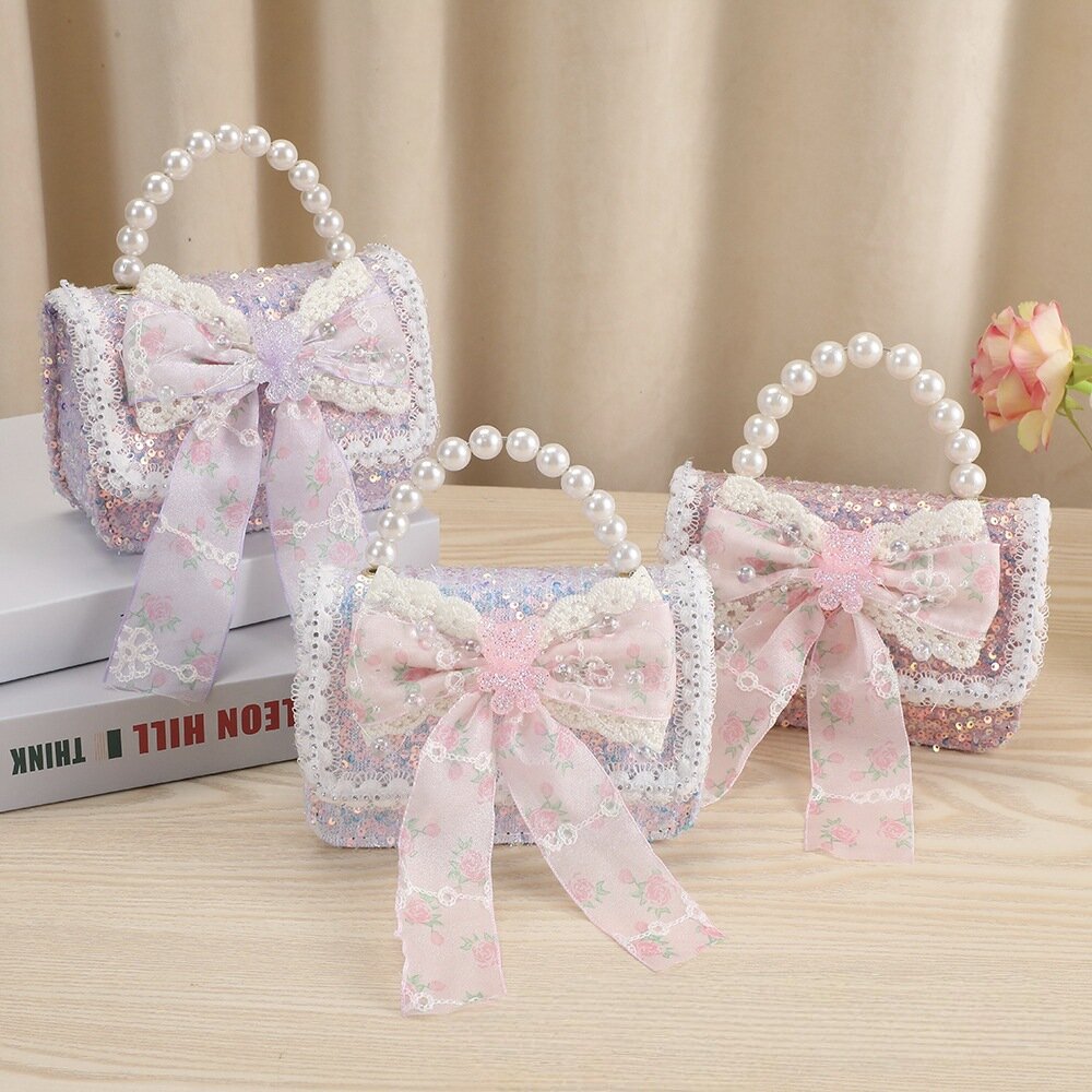 Детская сумка принцессы Эльзы, милая сумка через плечо для девочек, модная сумка, стильная сумка для маленькой девочки