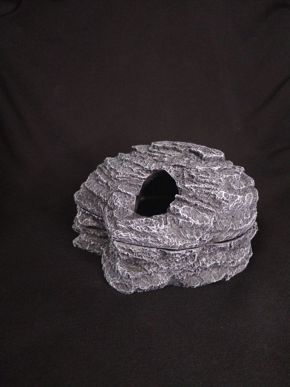 Влажная камера для рептилий, укрытие для рептилий, декор для аквариума и террариума, 160х160х100 мм