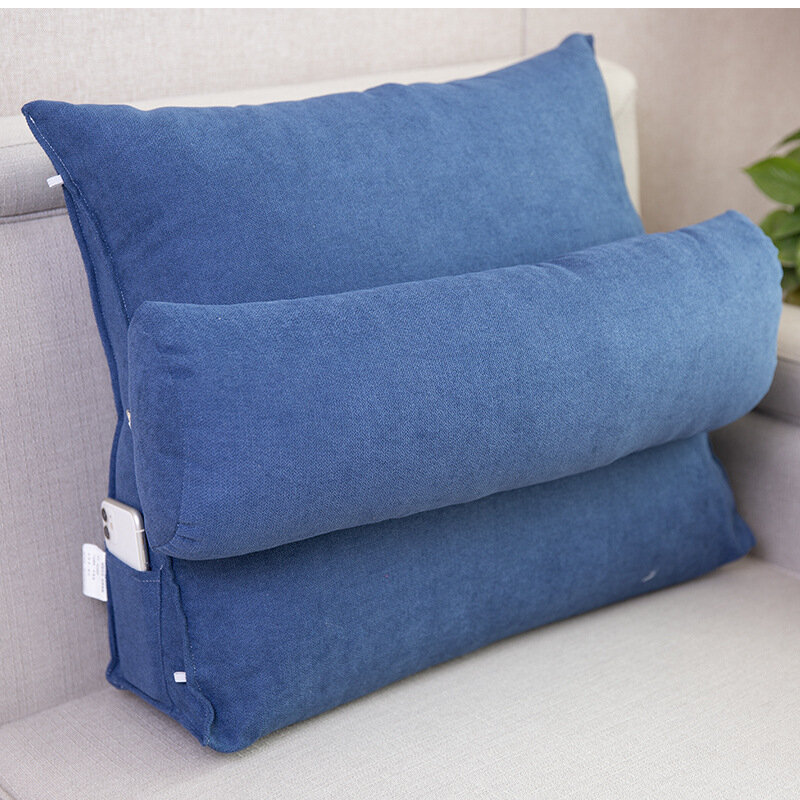 Подушка для дивана с большими спинкой и поясничной поддержкой, подушка для кровати, офисный диван, поддержка для поясницы, мягкая подушка для ленивого татами