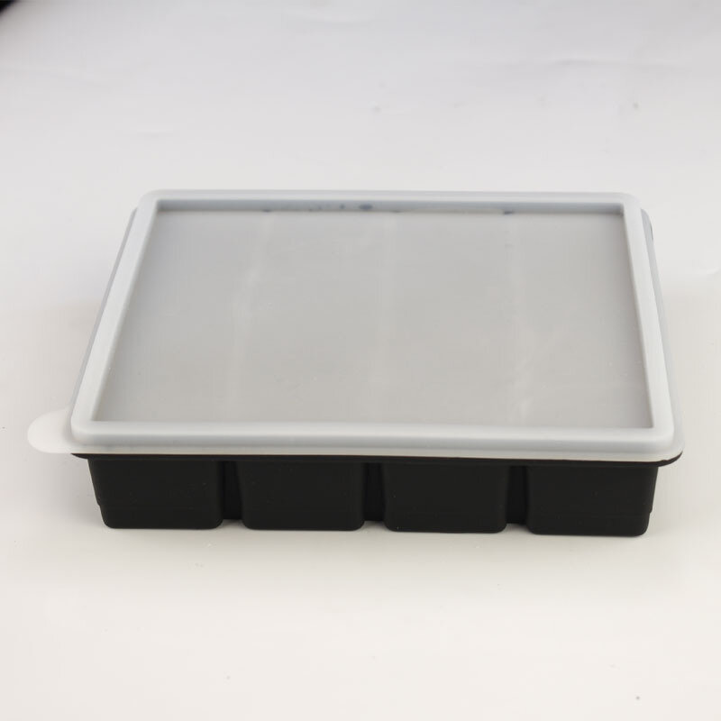 Большая силиконовая форма для льда для международной торговли, пищевая форма для кубиков льда, легко извлекается, форма