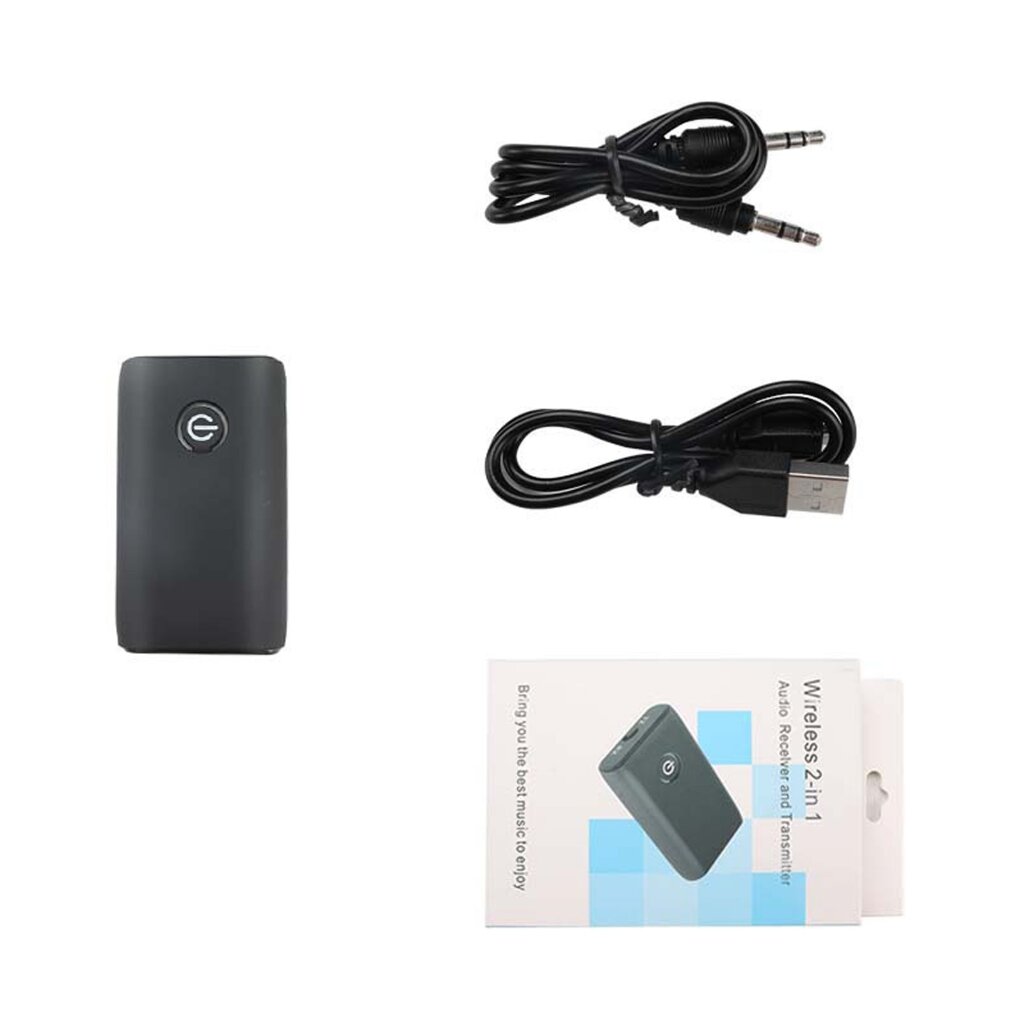 Беспроводной адаптер BT5.3 "два в одном" передатчика и приемника 3,5 мм