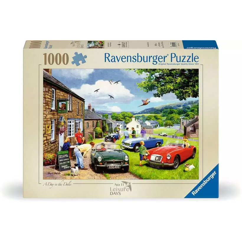 Пазл Ravensburger 1000 Дни отдыха №11: День в Долинах, арт.01522
