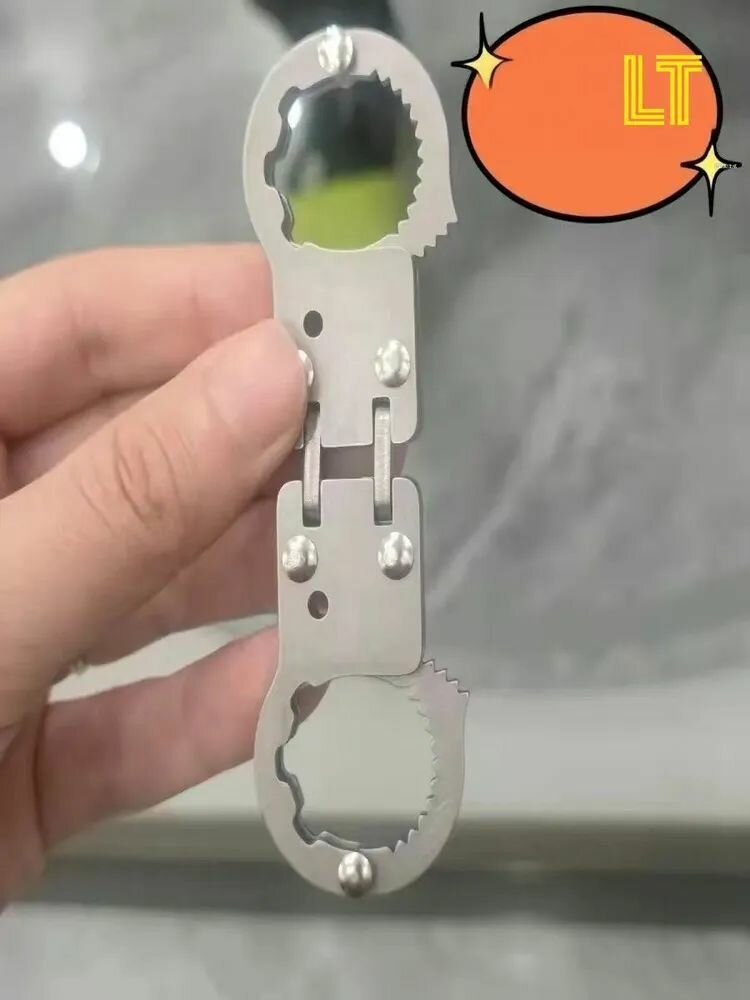 Металлические наручники для БДСМ игр с ключами