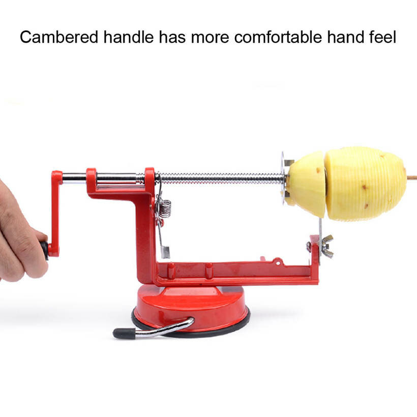 Спиральная картофелерезка Ручная огуречная торнадо-твистер Инструмент для приготовления овощных и фруктовых чипсов