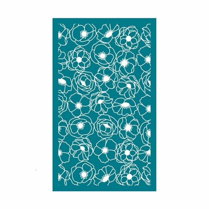 Трафарет для шелкографии с растениями и животными, MSW011