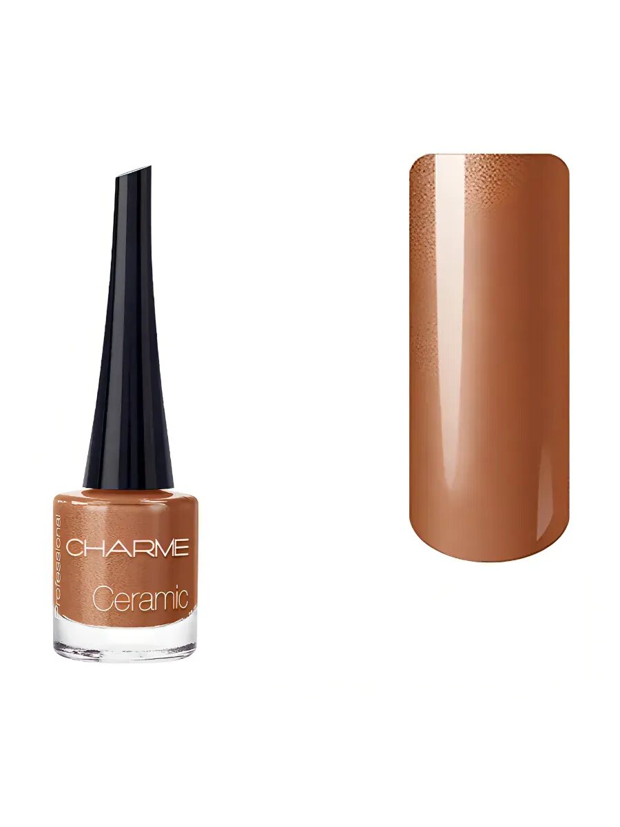 Лак для ногтей Ceramic 15 Медный перламутровый
