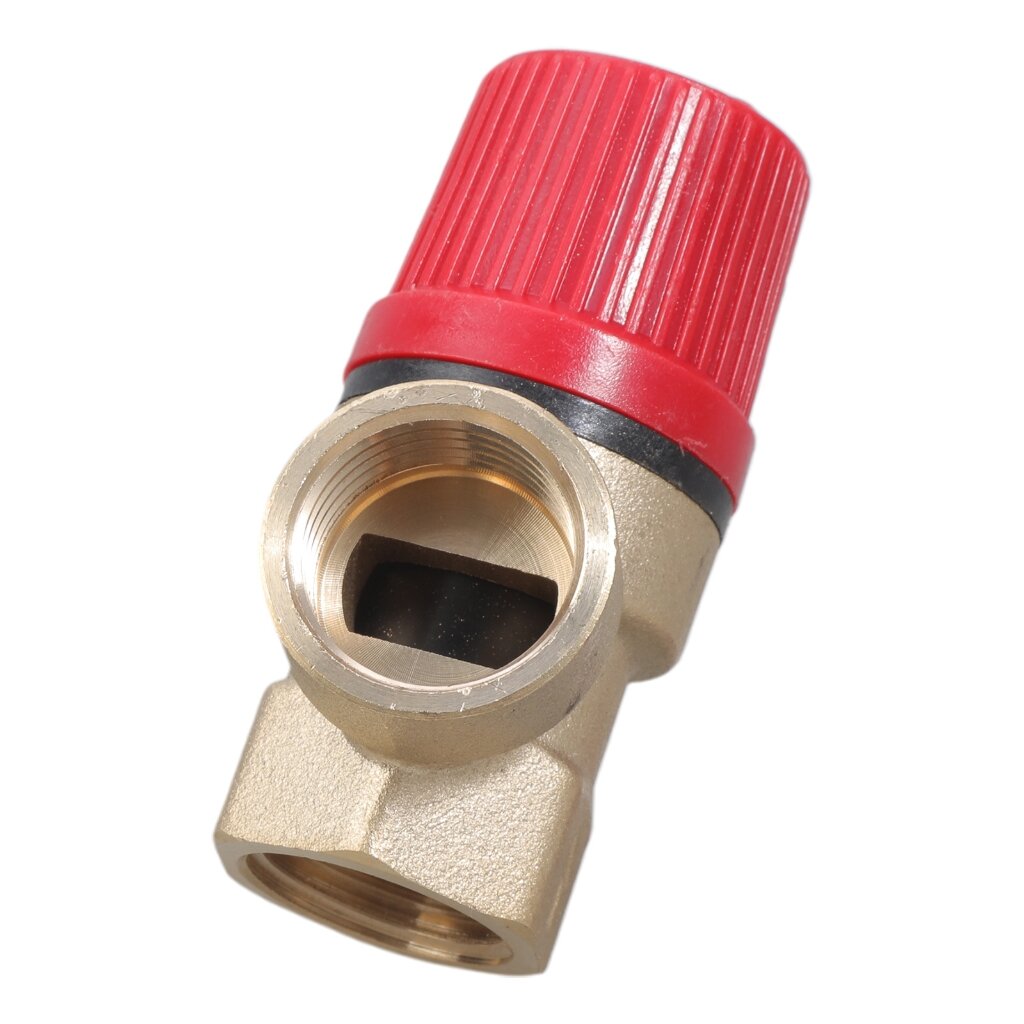 1/2 Inch Sturdy Brass Safety Valves DN15 Relief Valves for Water Oil Gas Pressure Release with EPDM Diaphragm Use