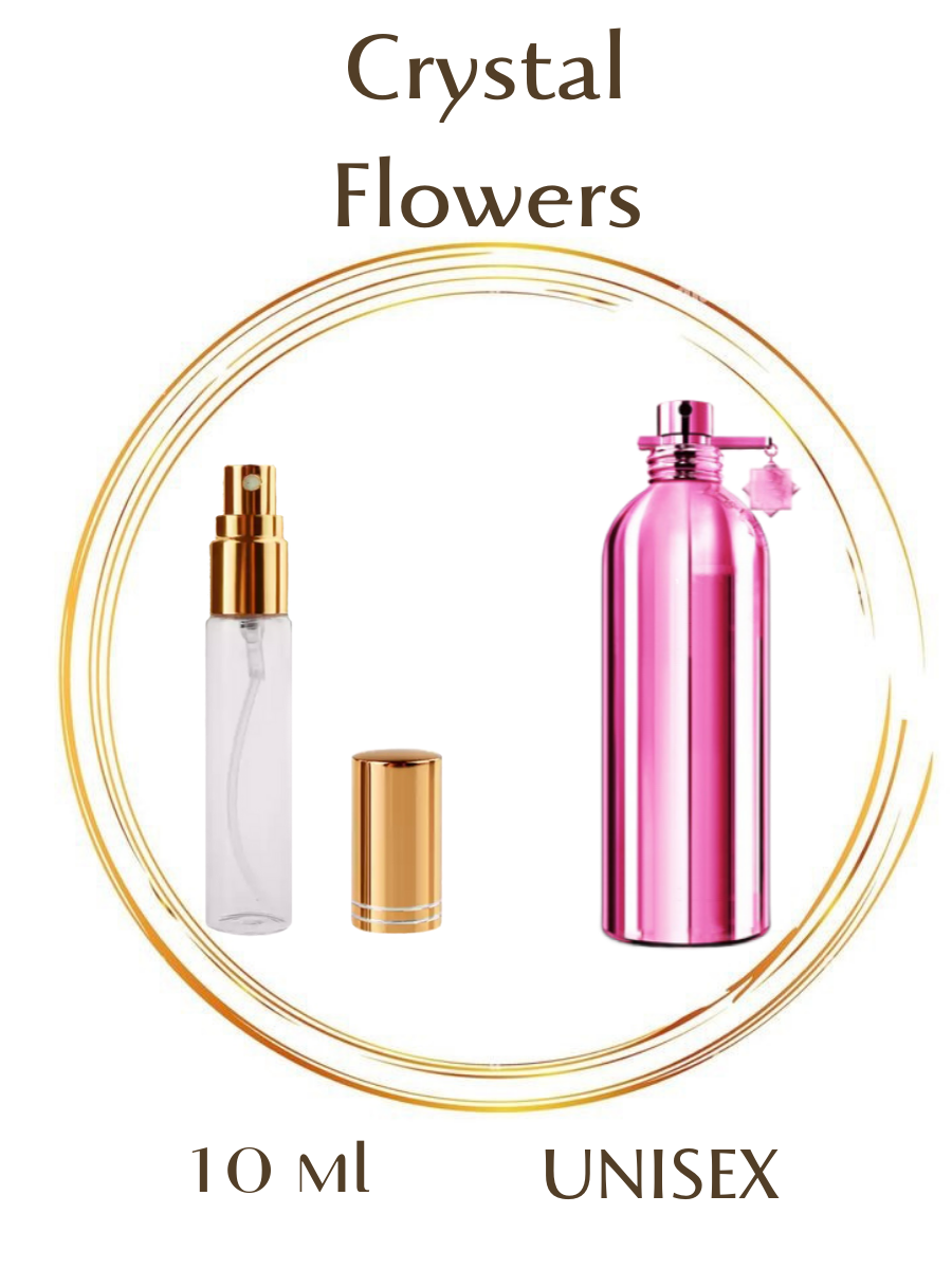 Духи парфюм Crystal Flowers спрей 10 мл унисекс, восточные, цветочные