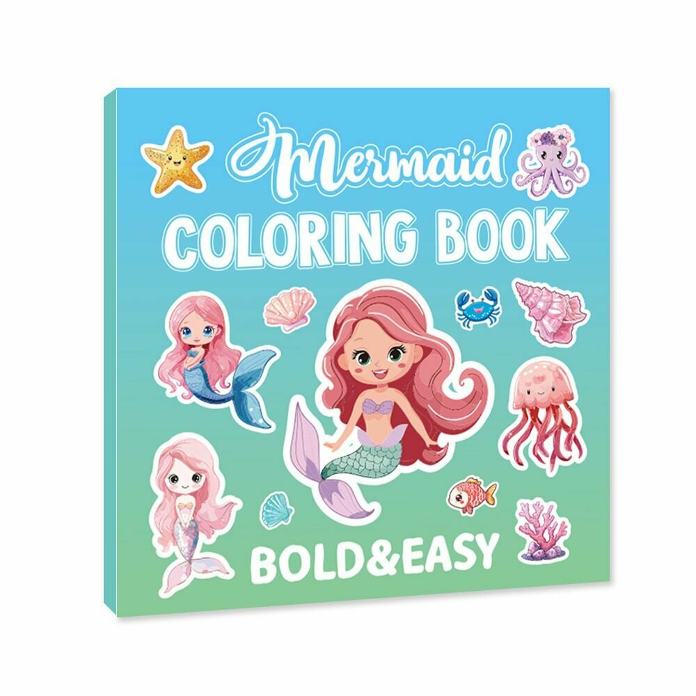 Раскраска "Еда и фрукты" 21x21 см, 40 страниц