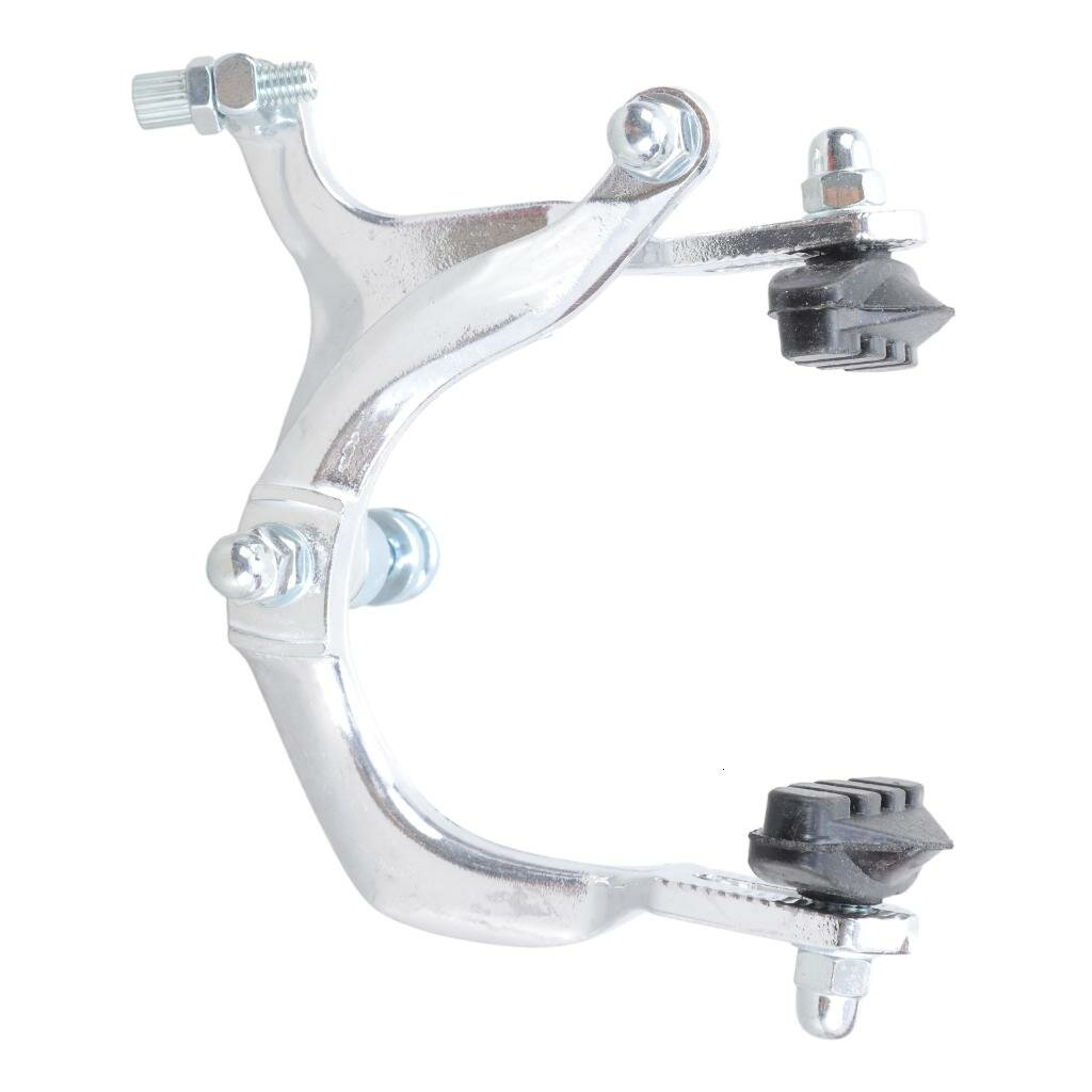 Тормоз велосипедный алюминиевый C-образный с резиновой колодкой, Задний тормоз