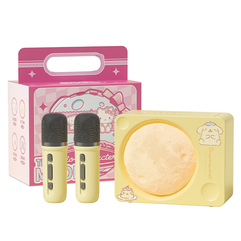 Горячая продажа караоке-колонки SG, Bluetooth-колонка, двойной микрофон, беспроводной микрофон, подарок на детский день рождения, микрофон-колонка