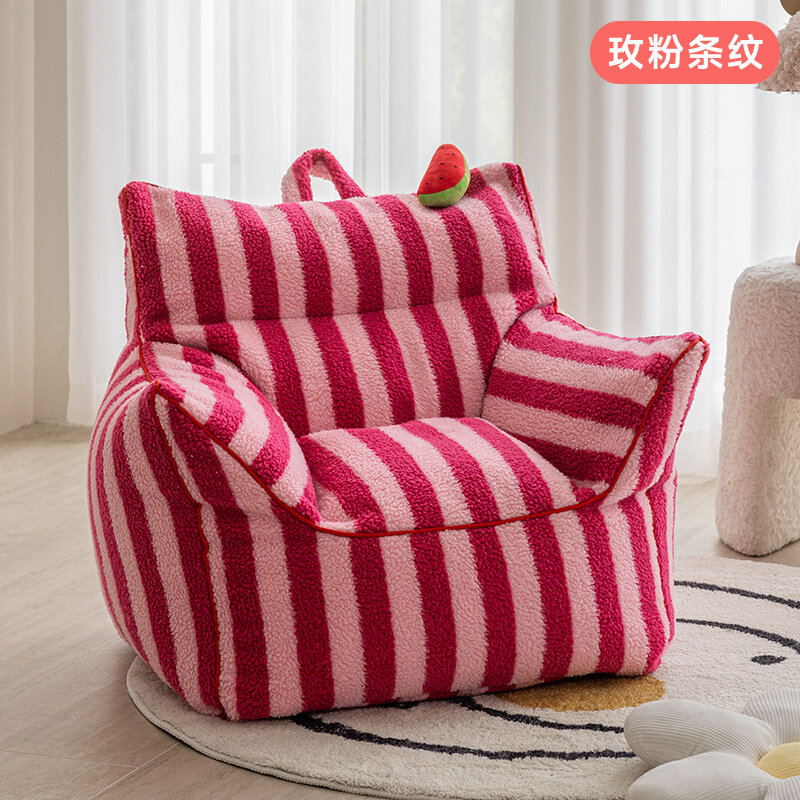 Детский интернет-знаменитости полосатый ленивый диван для дома, гостиной, маленькой квартиры, кабинета, раскладывающийся балконный диван-мешок
