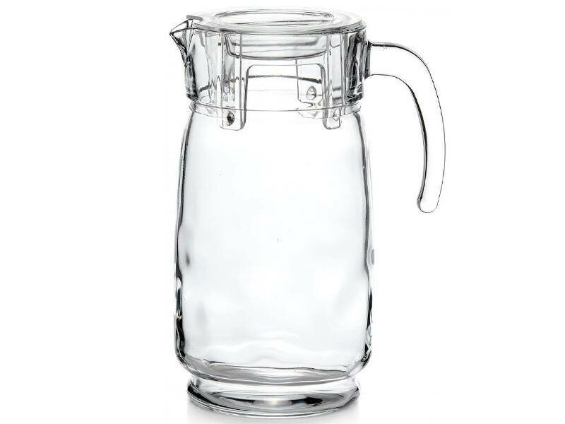 Кувшин 1.65л "Aquatic" с прозрачной крышкой, без коробки