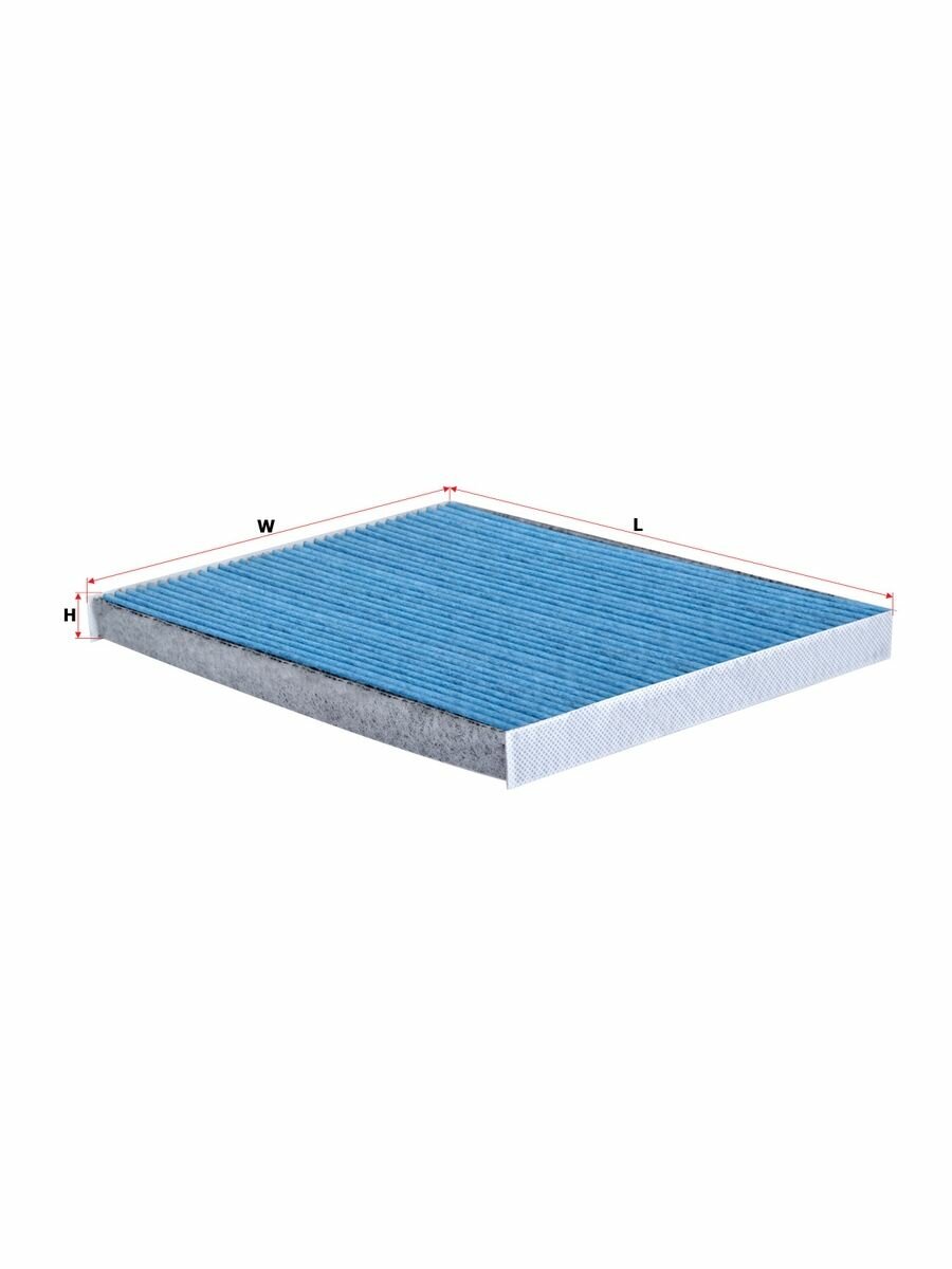 Фильтр салона антибактериальный Sakura CAB28260 для Hyundai Accent, Kia CeeD / Хендай Акцент, Киа СееД