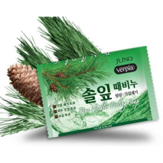 Мыло-пилинг для лица И тела VERPIA С экстрактом сосновой хвои 150Г снаб