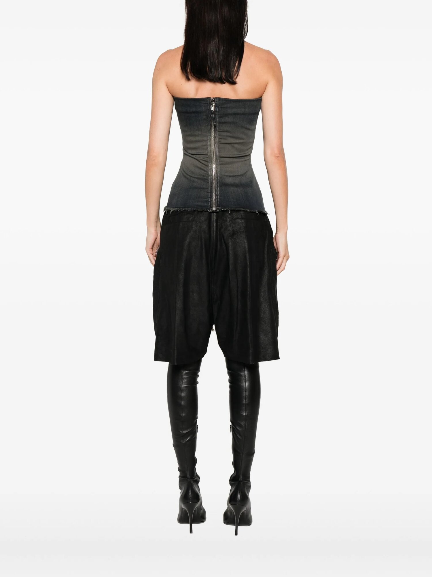Топ Rick Owens, размер 44, синий — фото 1