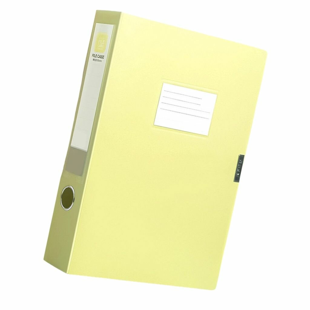 Ящик для хранения файлов-желтый