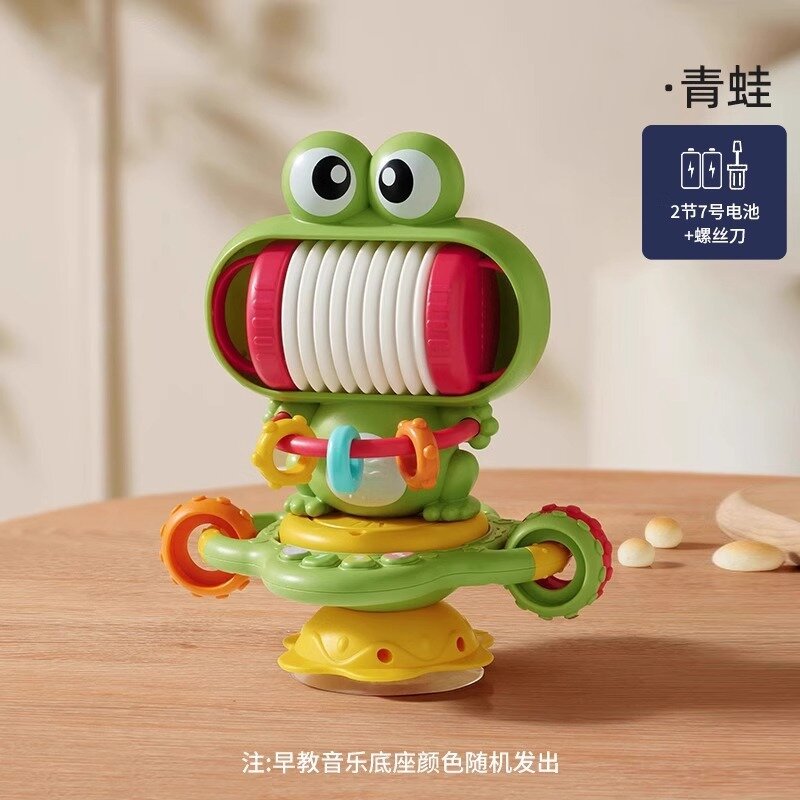 Детский высокий стульчик, игрушечный обеденный стол, присоска, вращающийся, складной стаканчик для детей 0-1 года, образовательное раннее обучение для малышей