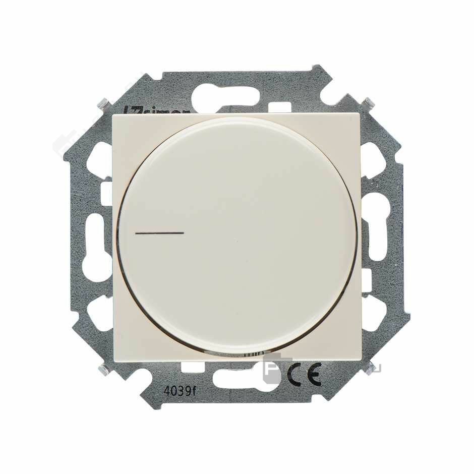 Светорегулятор (диммер) трехпроводной 5-215 Вт/ВА Simon пластмасса слоновая кость