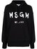 Худи MSGM, размер S, , черный
