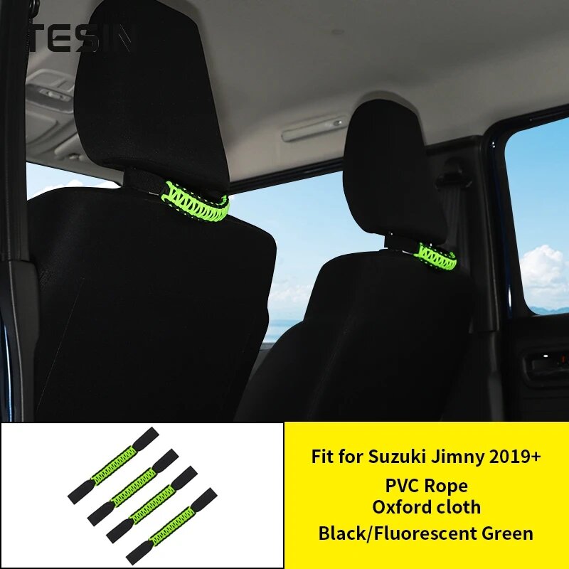 Ручка для подголовника автомобильного сиденья TESIN для Suzuki Jimny для Jeep Wrangler TJ JK JL JT для Dodge/Chevrolet/GMC/4Runner/Ford F150