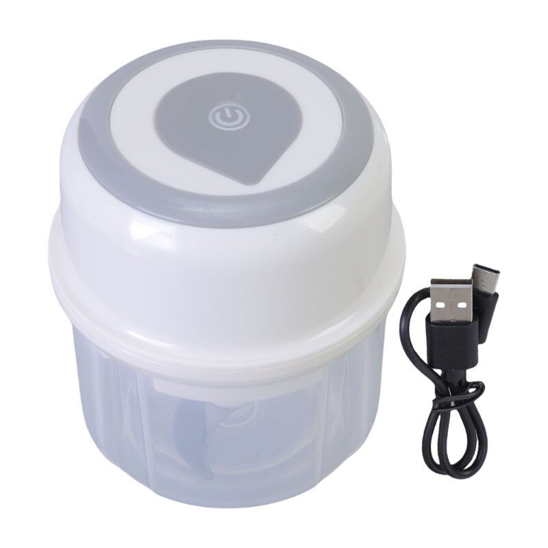 250 МЛ Электрическая Мясорубка Для Чеснока USB Перезаряжаемый Мини-Измельчитель Продуктов Кухонный Инструмент