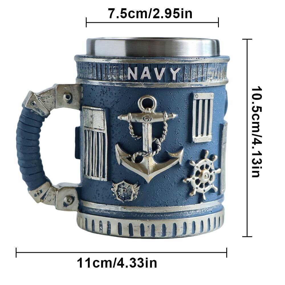 3D Кружка Кружка из смолы Кофейная чашка Памятный Бокал для вина Подарок Большой емкости 200 мл, Чашка из смолы1 шт