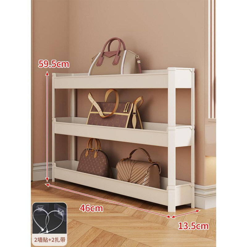 Артефакт для хранения сумок, настенная полка для хранения в щелях дверей, многоуровневая полка для хранения сумок, организации и демонстрации