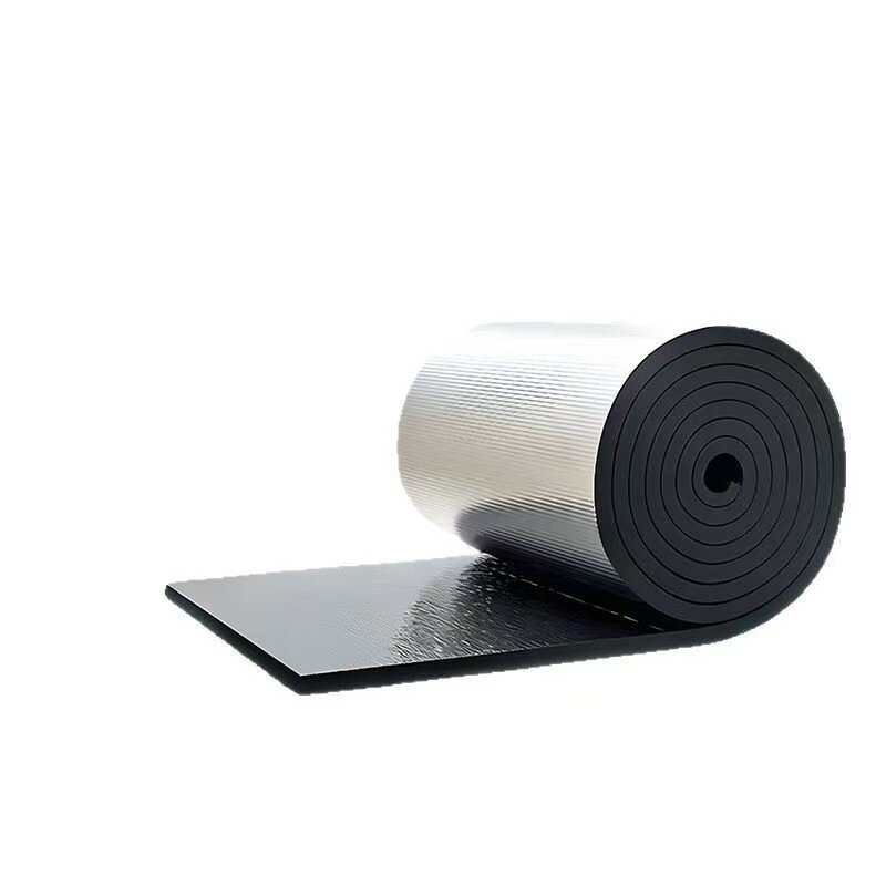 Утолщенная алюминиевая фольга, резиновая пластиковая плита, устойчивая к высоким температурам, защита от солнца на крыше, защита от холода, самоклеящаяся изоляция, теплоизоляция труб