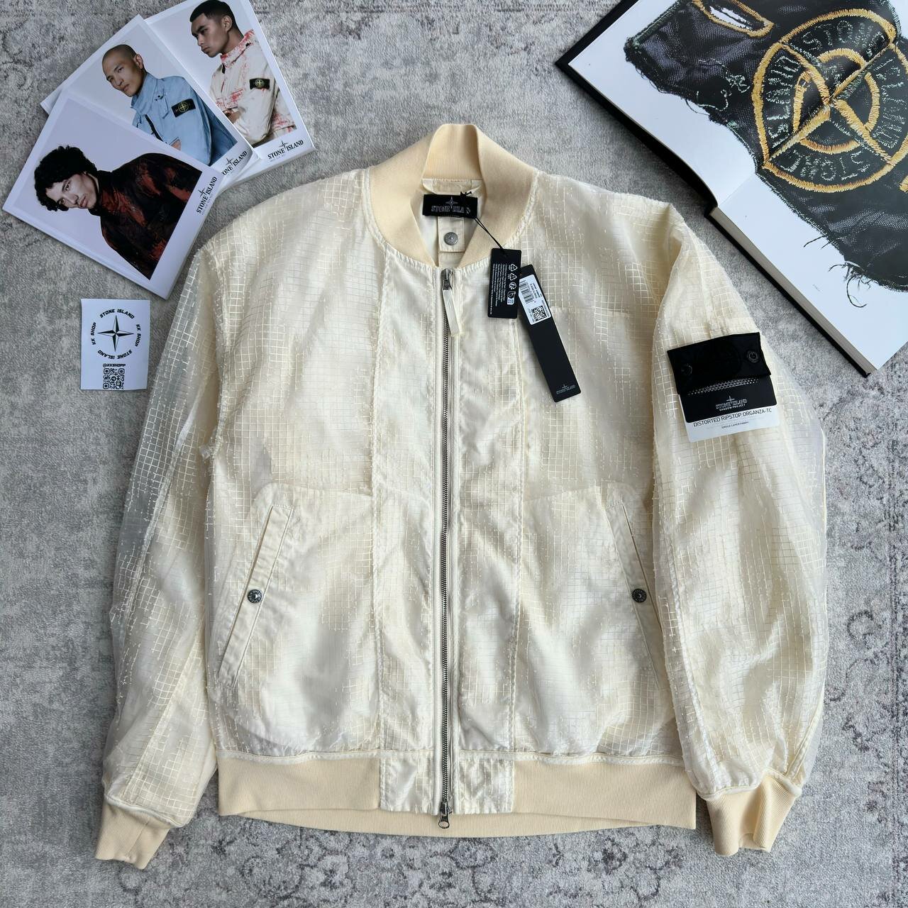 Бомбер Stone Island Shadow Project Distorted Ripstop Jacket 781940713