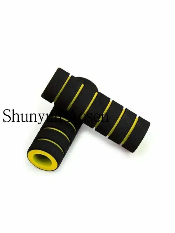 Ручки грипсы для турника Estafit накладки неопреновые , чёрно-желтый, пара
