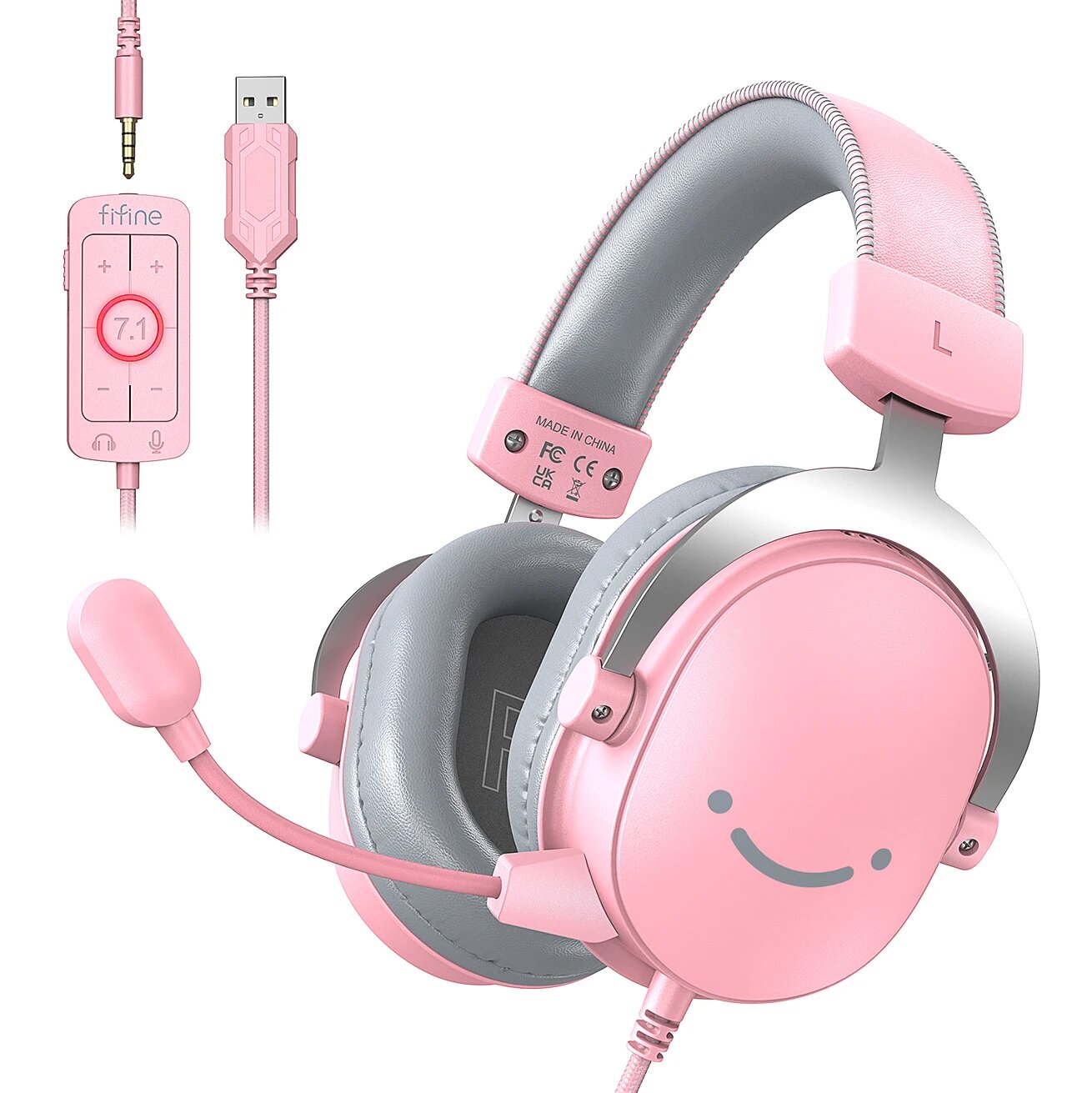 FIFINE AM8P USB/XLR игровой микрофон H9P Headset