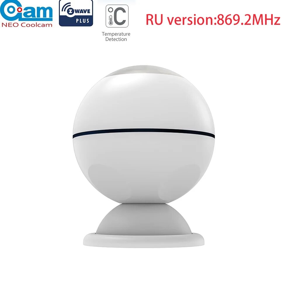 NEO COOLCAM Умный датчик движения Z-Wave Plus 1pcs 869.2MHz