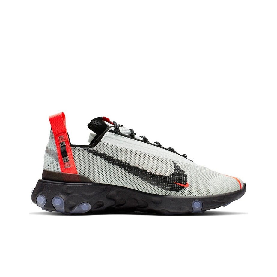 Кроссовки NIKE React Runner ISPA, размер EU 42.5 стопа (27CM), gray/orange — фото 1