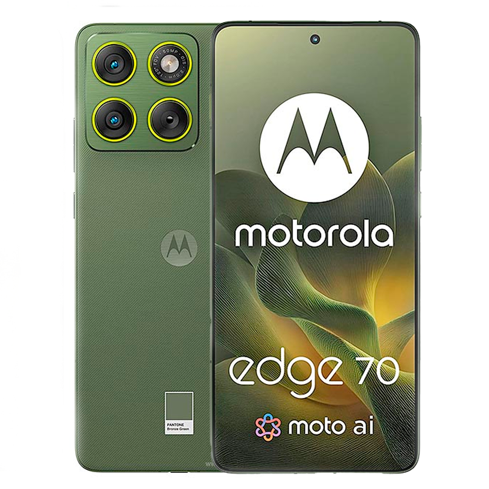 Смартфон Motorola "Edge 70", 12ГБ/512Гб, 4800мАч, Bronze Green