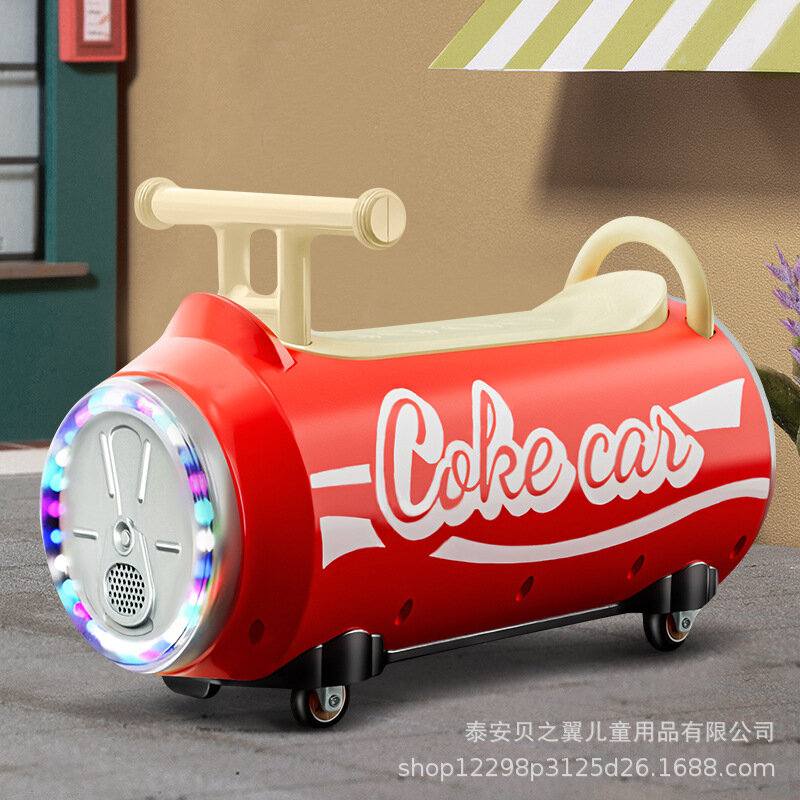 Кола, машина, арахис, машина, вращающаяся машина, йо-йо, игрушка для детей 1-3 лет, подарок на первый день рождения для мальчиков и девочек, легкая тянущаяся банка